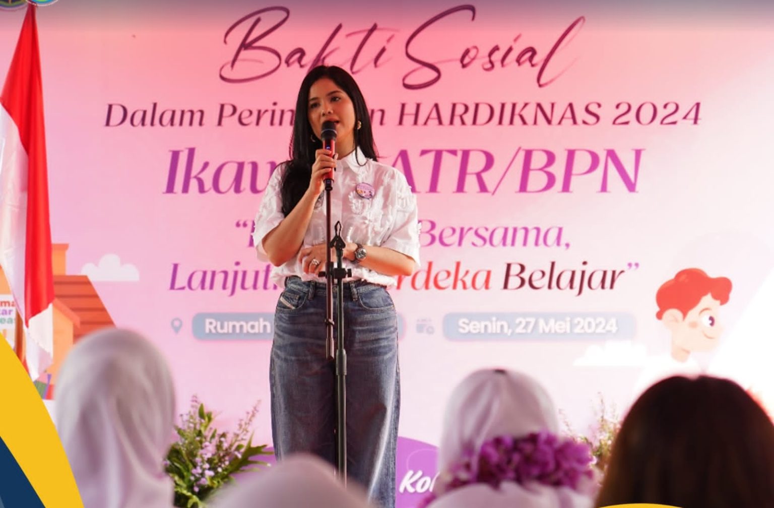 Pembina IKAWATI ATR/BPN Ajak Peduli Pendidikan Mulai dari Lingkungan ...